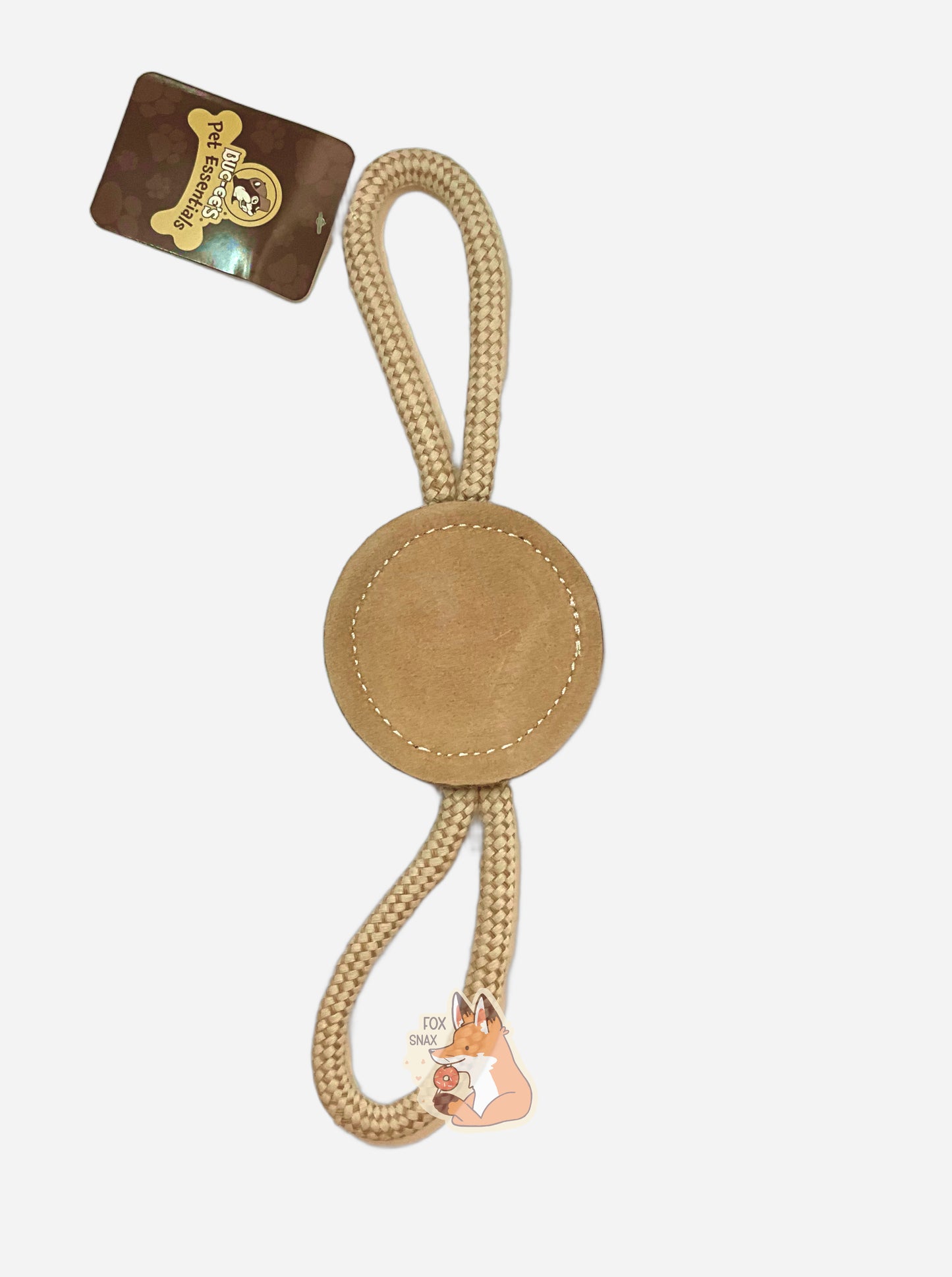 Buc-ee's Pet Essentials Natural Disc Toy – Fox Snax